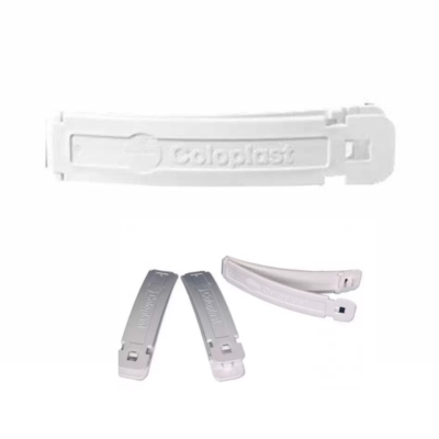 CLAMP PARA BOLSA DE COLOSTOMIA COLOPLAST | Cirúrgica São Paulo