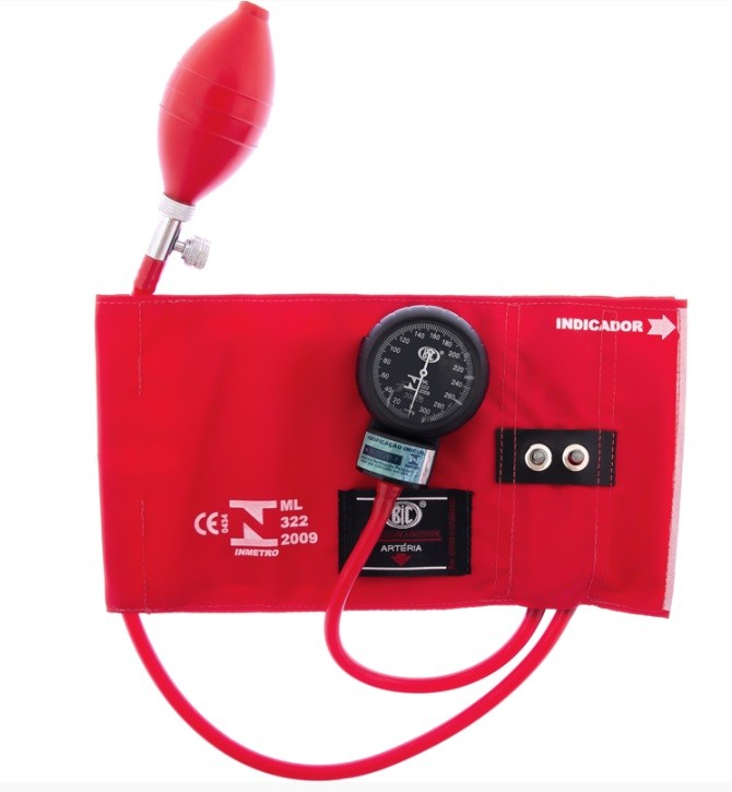 Esfigmomanômetro Metal Bic - CBEMED | Cirúrgica São Paulo